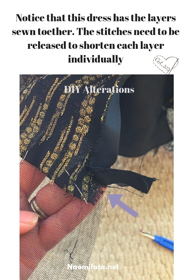 How to Alter Prom Dresses - Naomi Fata